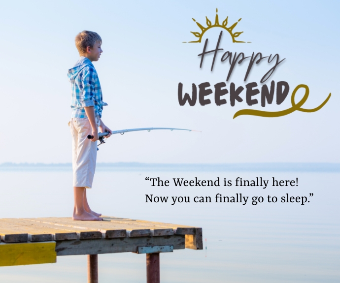 happy weekend Template | PosterMyWall