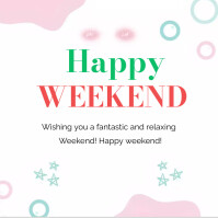 Happy Weekend Instagram post Template | PosterMyWall
