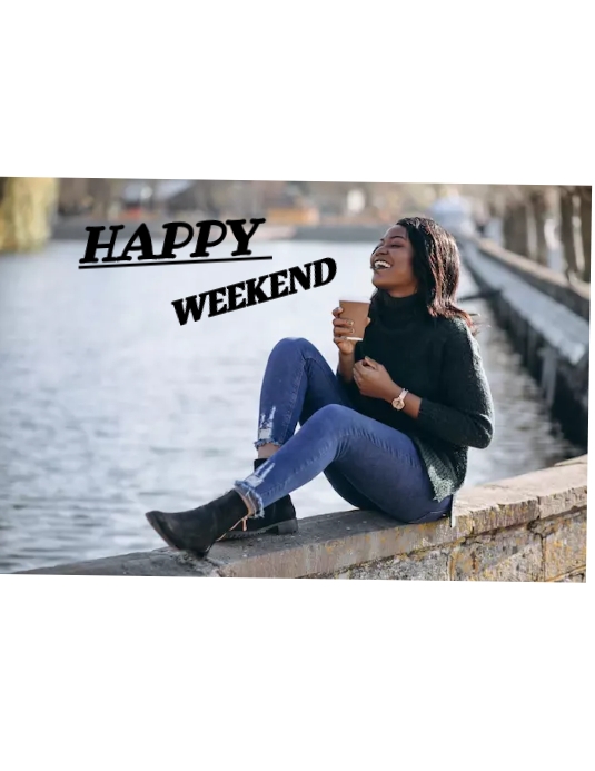 Happy Weekend Template | PosterMyWall