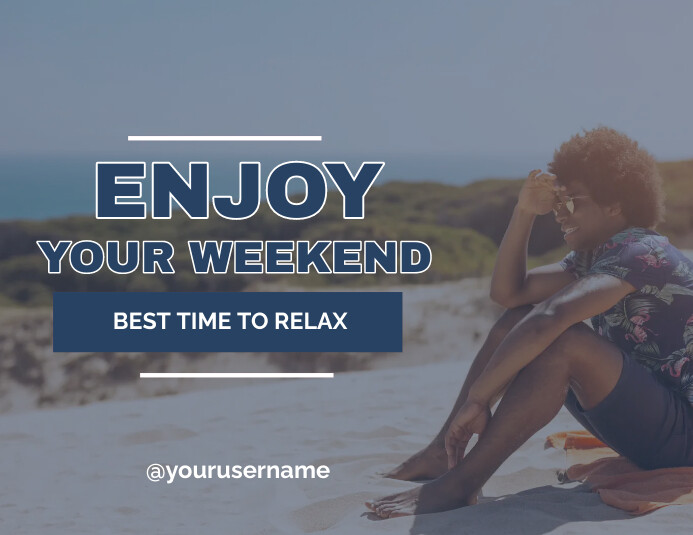 Happy weekend Template | PosterMyWall