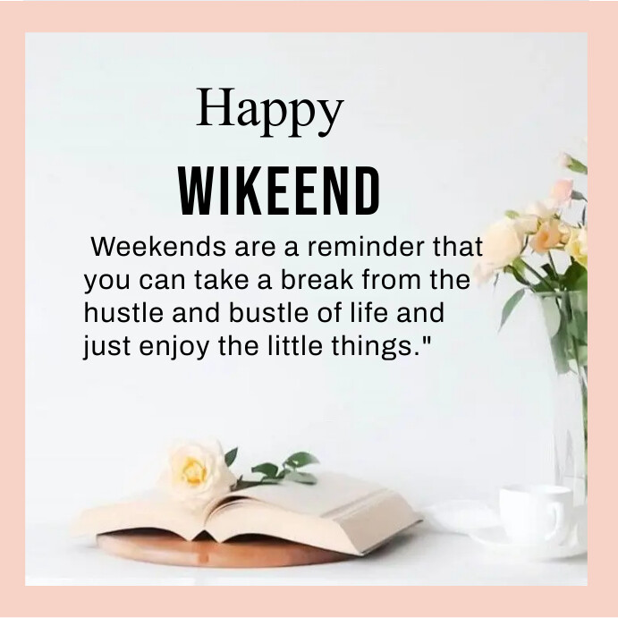Plantilla de happy weekend | PosterMyWall