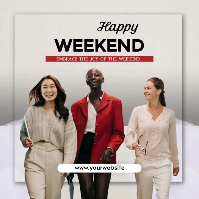 Happy weekend Template | PosterMyWall
