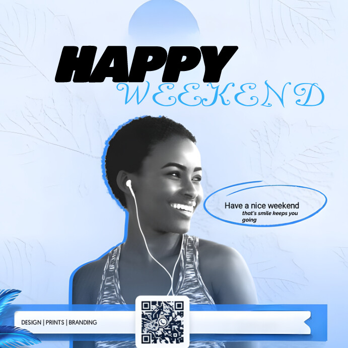 Plantilla de Happy weekend flyers | PosterMyWall