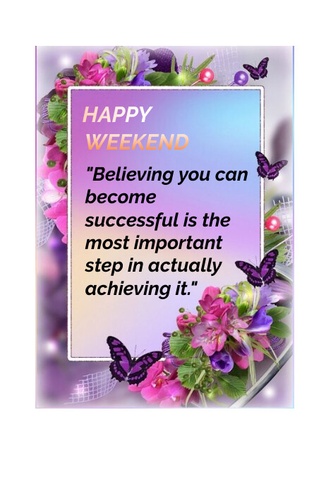 happy weekend groove Template | PosterMyWall