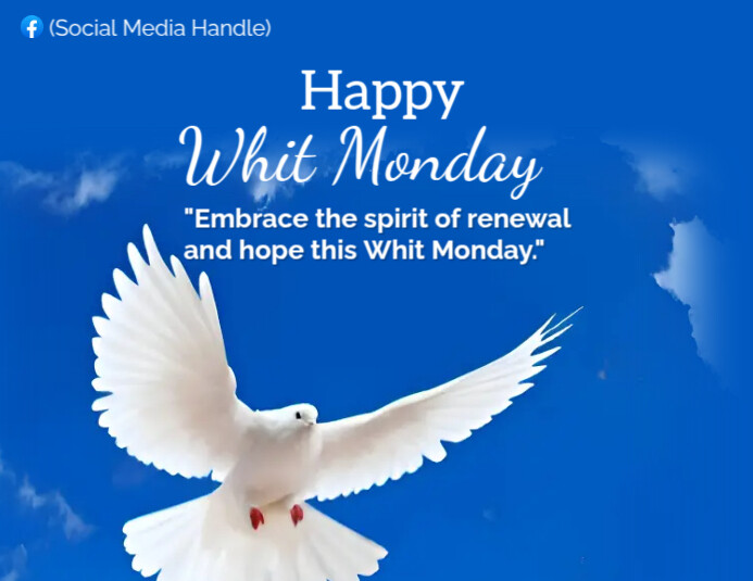 Copy of Happy whit monday | PosterMyWall