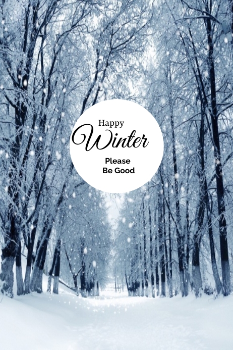 happy winter Template | PosterMyWall
