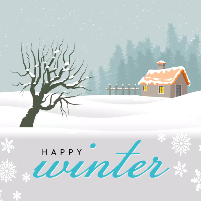 Happy Winter Instagram Template | PosterMyWall