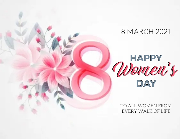 HAPPY WOMEN'S DAY CARD POST TEMPLATE | PosterMyWall