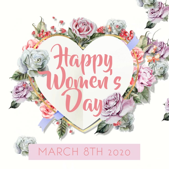 Copy of Happy Women's Day Instagram Video template | PosterMyWall
