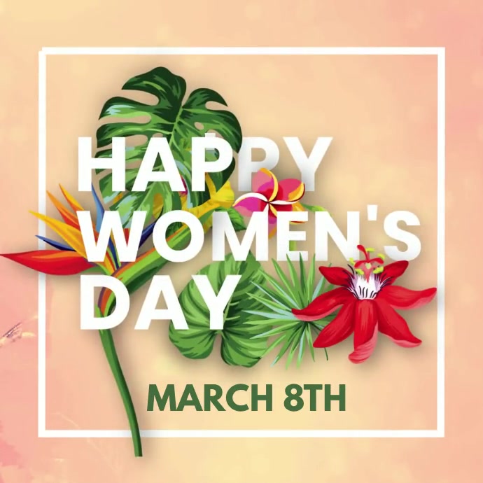 Happy Women's Day Instagram Video template | PosterMyWall