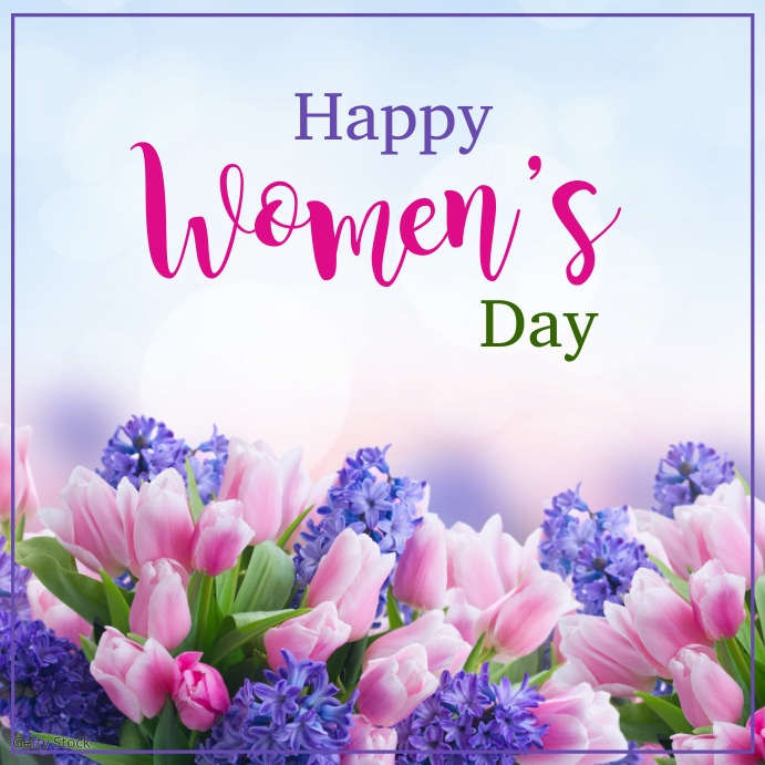 Happy Women's day Post Template | PosterMyWall