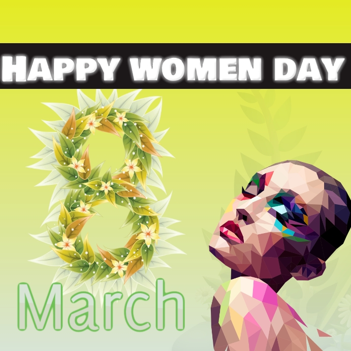 Happy women day poster design Template | PosterMyWall