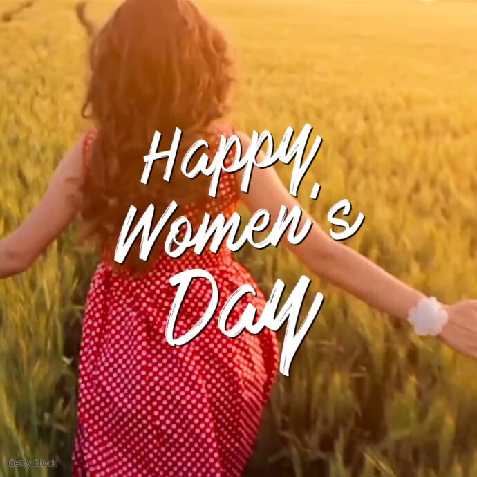 Copy of Happy Womens Day Video Dancing in Field Dance | PosterMyWall