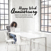 happy work anniversary 2023 Template | PosterMyWall