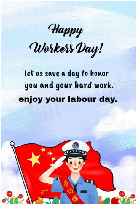Happy Workers Day Template | PosterMyWall