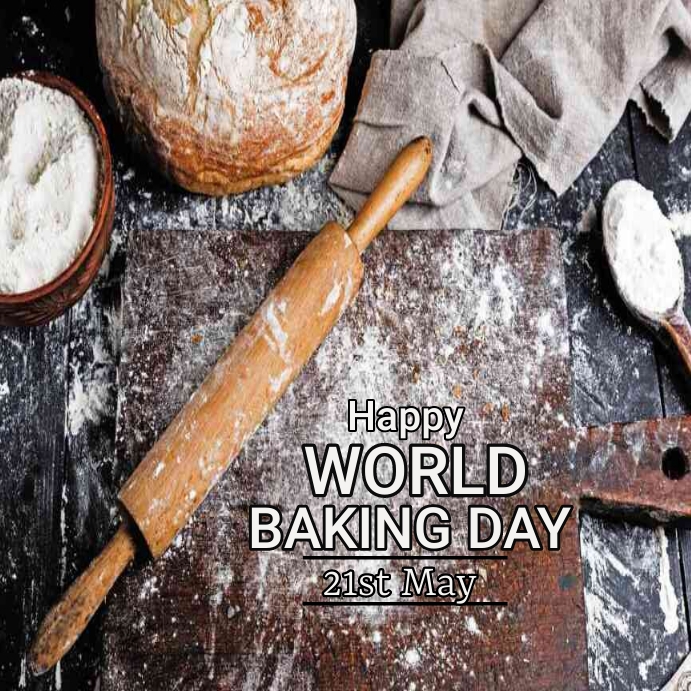 Plantilla de Happy World Baking Day instagram post | PosterMyWall