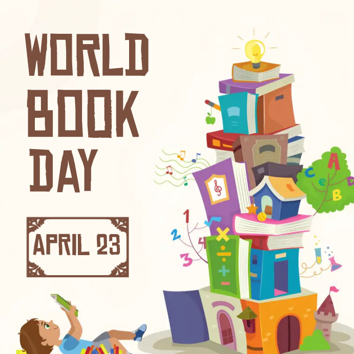 Copy of Happy world book day Flyer | PosterMyWall
