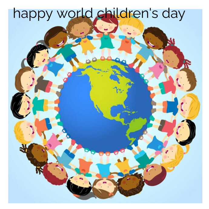 Happy world children's day poster⁰0 Template | PosterMyWall