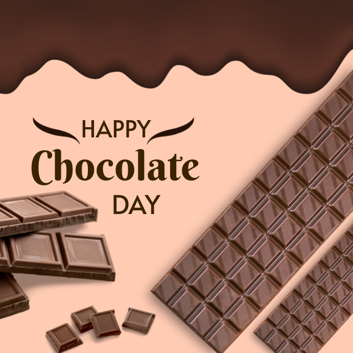 Happy world chocolate day 2024 Template | PosterMyWall