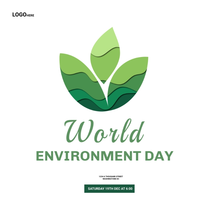 Copy of Happy World Environment Day (2) | PosterMyWall