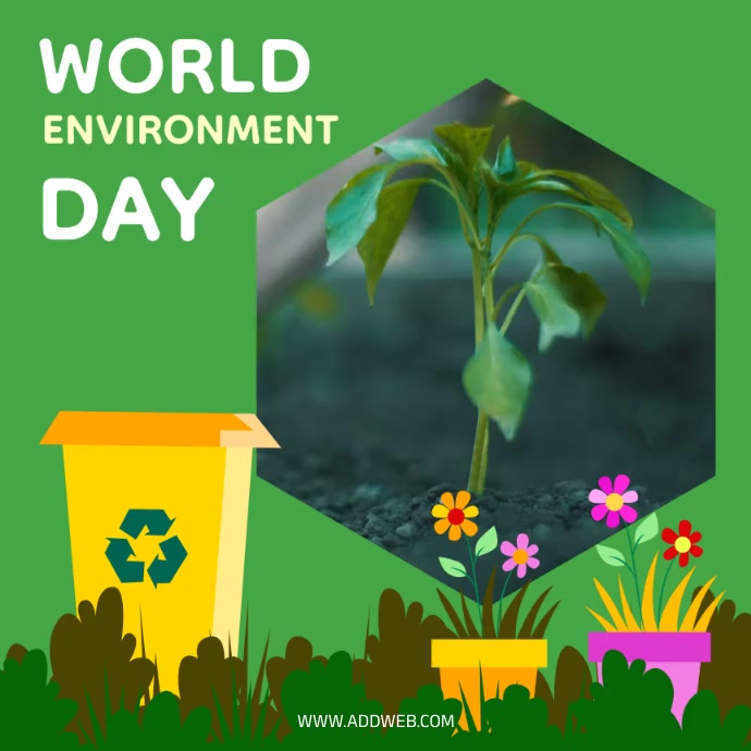 Copy of Happy World Environment Day (4) | PosterMyWall
