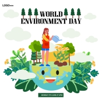 Happy World Environment Day Template | PosterMyWall