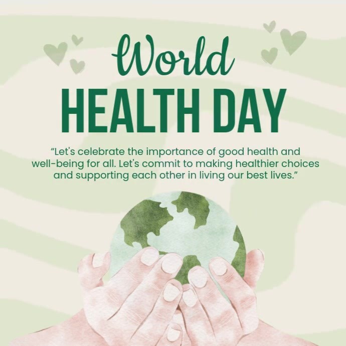Copy of Happy World Health Day Instagram Post | PosterMyWall