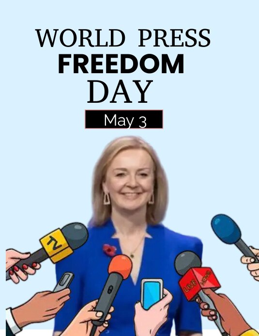 Copy of happy world press day | PosterMyWall