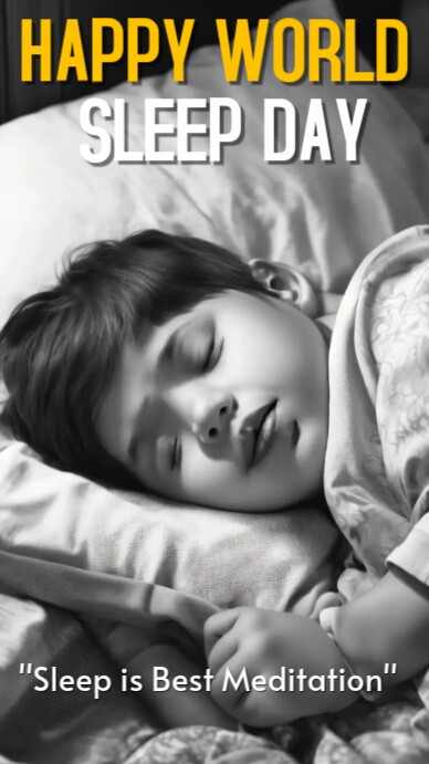 happy world sleep day Template | PosterMyWall