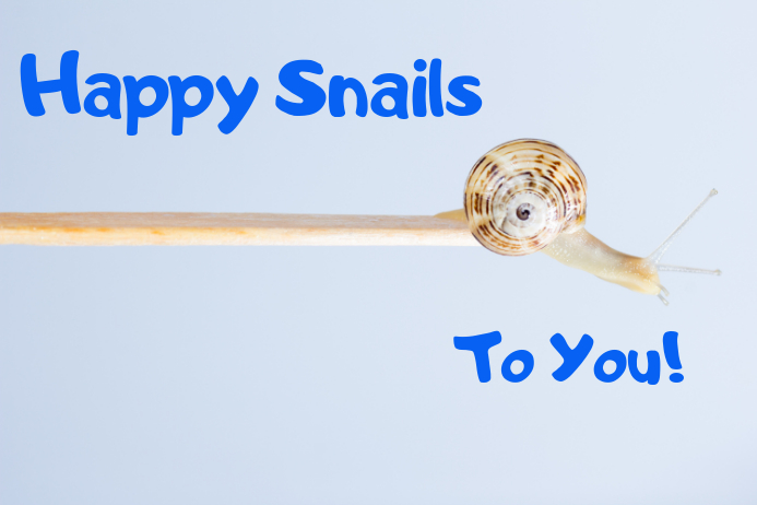 HappySnails Template | PosterMyWall