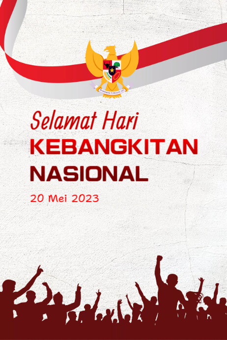 HARI KEBANGKITAN NASIONAL POSTER Template | PosterMyWall