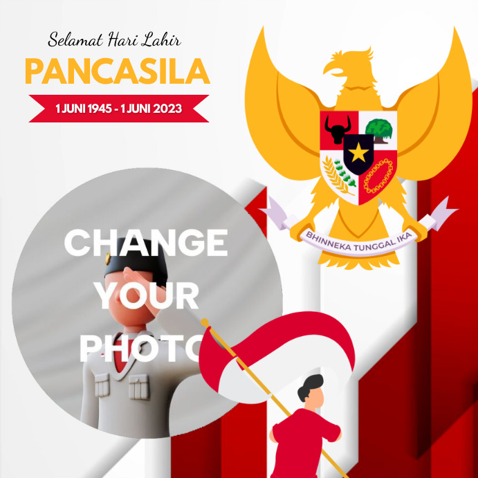 Copy of Hari Lahir Pancasila Template | PosterMyWall