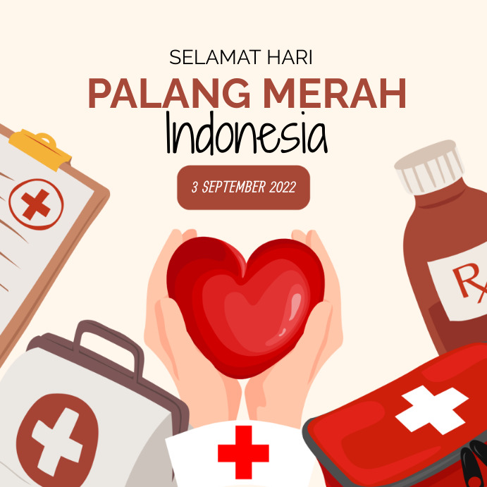 Copy of Hari Palang Merah Indonesia | PosterMyWall