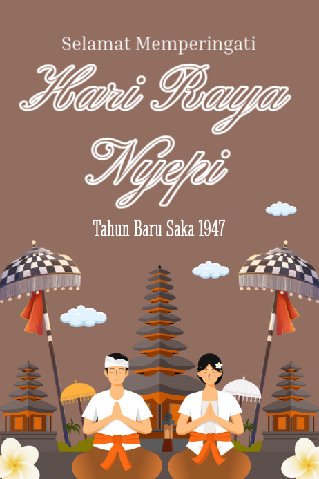 Hari Raya Nyepi Template | PosterMyWall