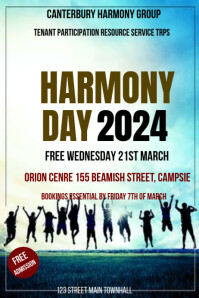 Harmony Day Celebration Flyer Template | PosterMyWall
