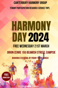 Harmony Day Celebration Flyer Template | PosterMyWall