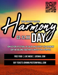 Harmony Day Template | PosterMyWall