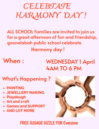Harmony Day Flyer Template | PosterMyWall