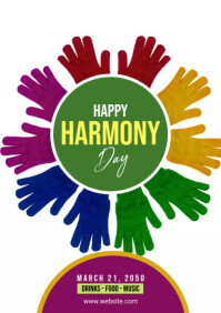 Harmony Day Template | PosterMyWall