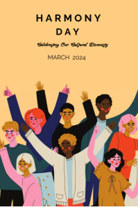 184+ Free Templates for 'Harmony day poster' | PosterMyWall