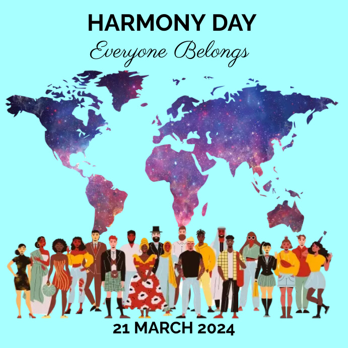 Harmony Day Poster Template | PosterMyWall