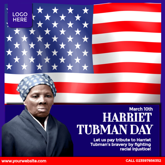 Plantilla de Harriet Tubman Day Celebration | PosterMyWall