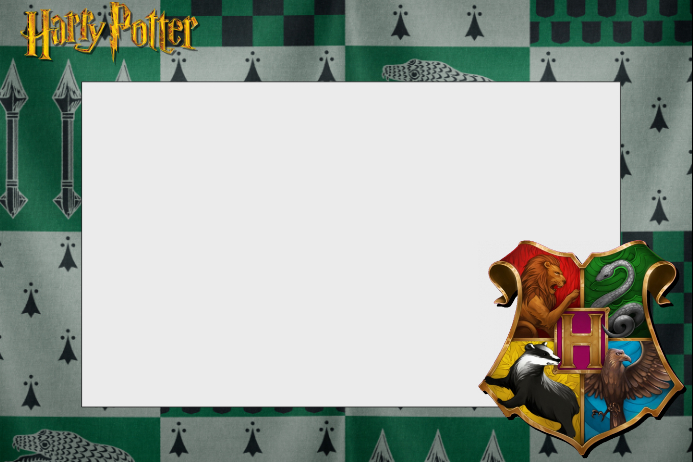 Harry Potter Party Prop Frame | PosterMyWall