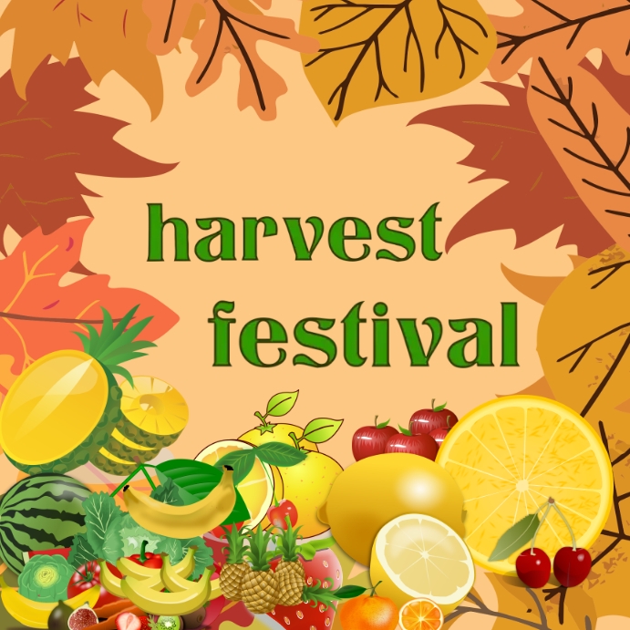 harvest festival Template | PosterMyWall