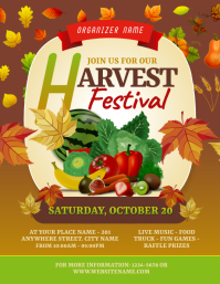 Harvest Festival Event Template | PosterMyWall