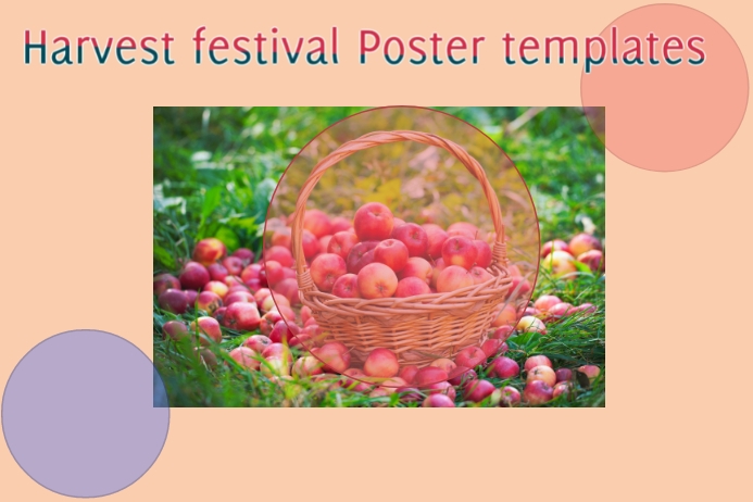 Harvest festival Poster templates | PosterMyWall