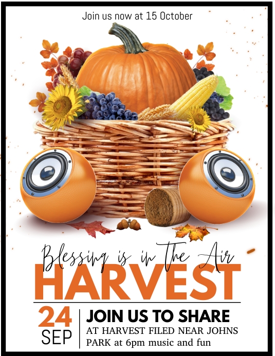 Copy of harvest flyers | PosterMyWall