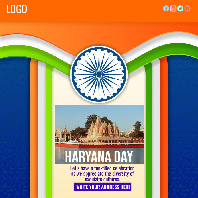 Haryana Day Template | PosterMyWall