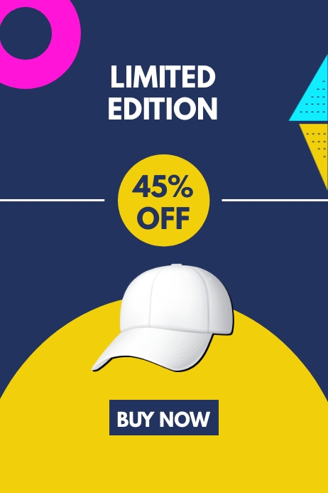 Hat Fashion Banner Template | PosterMyWall