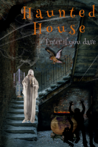 Haunted House flyer Template | PosterMyWall